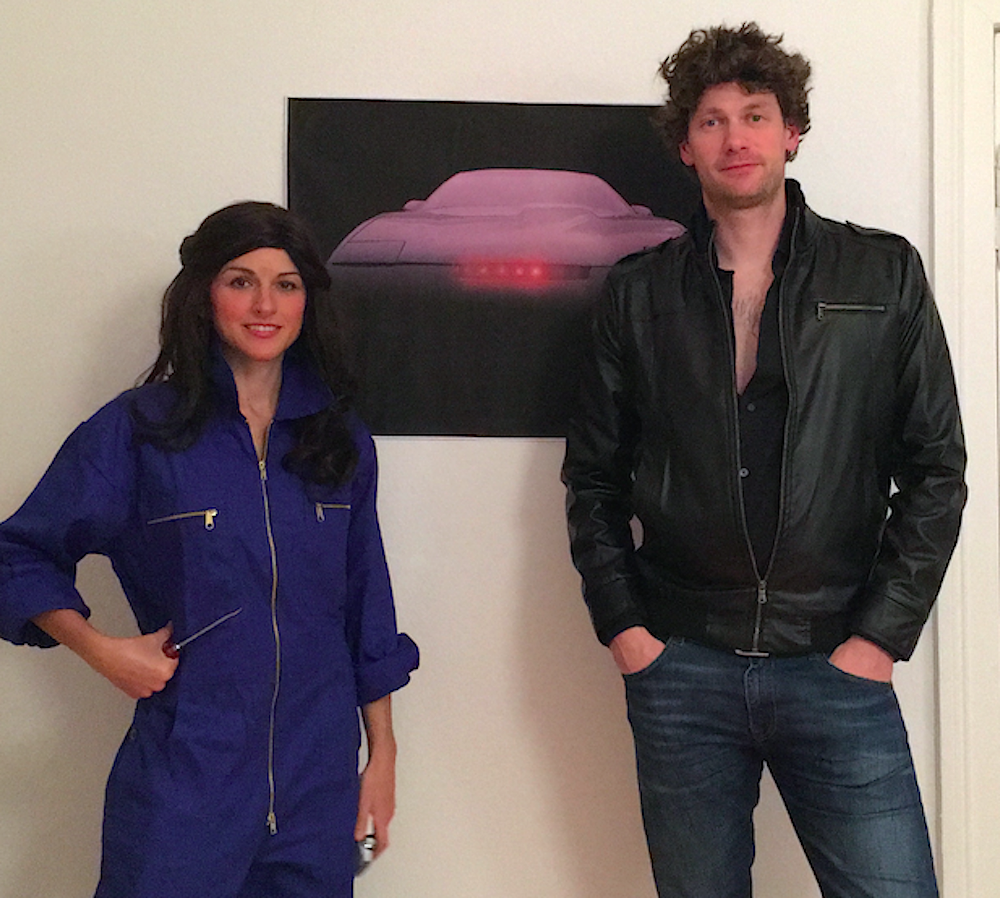 Retro ACTIVE Critiques: Knight Rider For Halloween (Couple Costume)