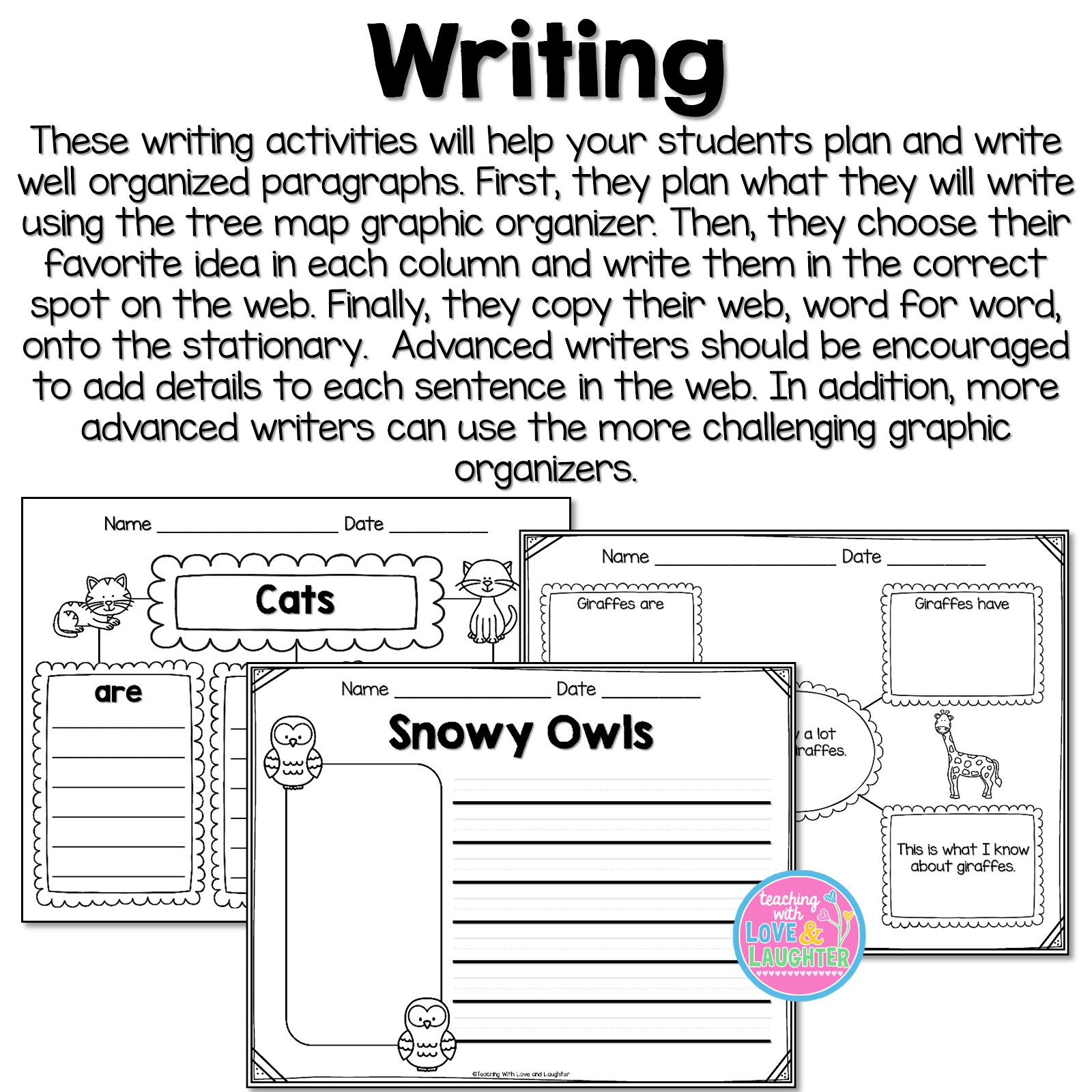 Teaching With Love and Laughter: Let's Label, Draw, and Write the Whole ...