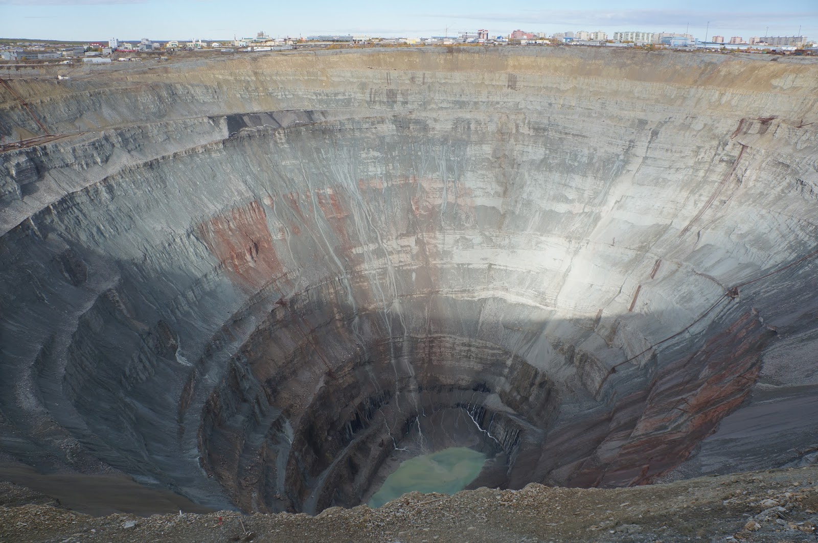 Christine & Filiep on a trip.: 5.3 LENSK - YAKUTSK (Eastern Siberia).
