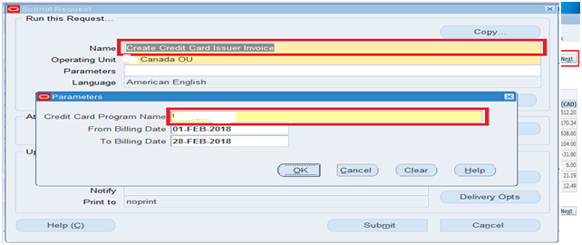 ORACLE MASTERMINDS: iExpense Load credit card Expenses into Oracle and ...