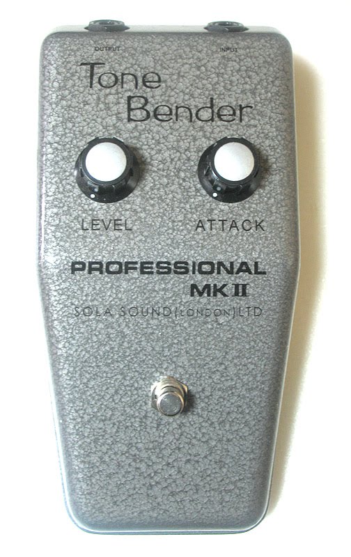 Buzz the Fuzz - all about Tone Bender: Sola Sound - Tone Bender ...