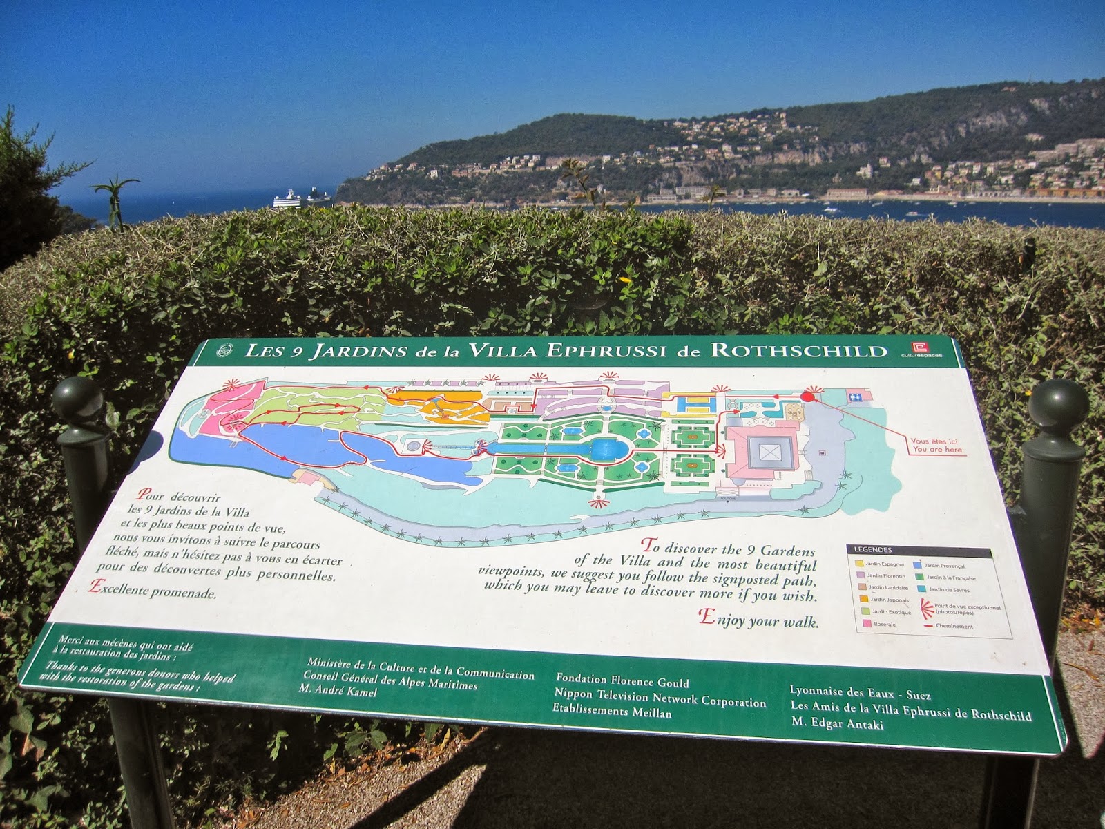 Destination: Fiction: Saint Jean Cap Ferrat