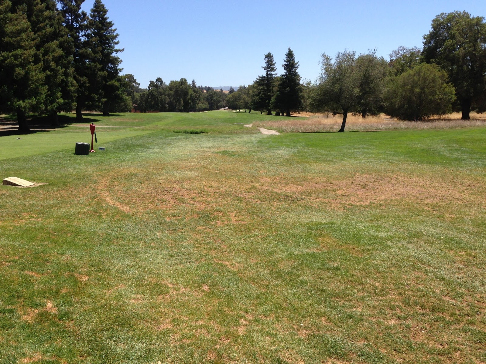 Stanford Golf Course Superintendent's Blog: Effects Of Heat Stress on Turf
