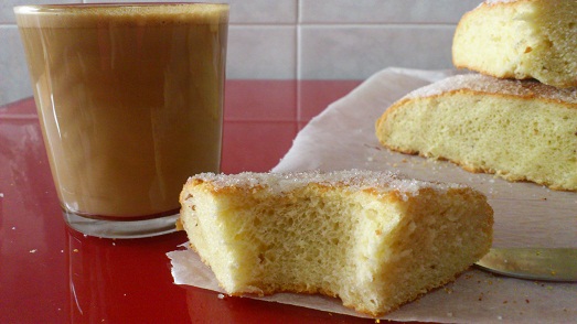 "Al Calor de los Fogones"...: TORTA DE AZÚCAR CON MASA MADRE NATURAL
