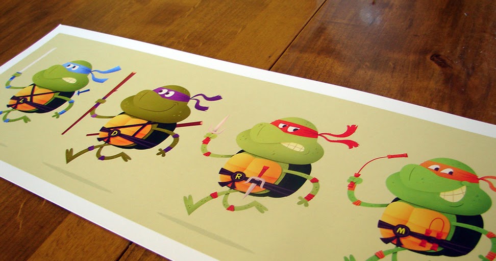 The Art of Matt Kaufenberg: TMNT Prints Now Available!
