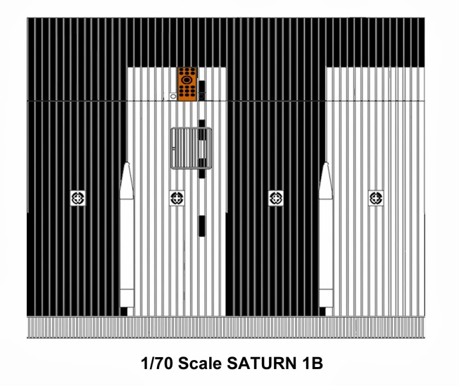 Model Rocket Building: Semroc 1/70 Saturn 1B Wraps