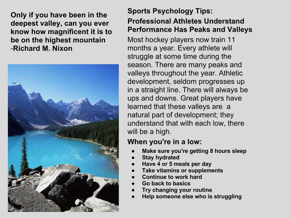 Keith McAdams Coaching Tips: Sports Psychology Tips