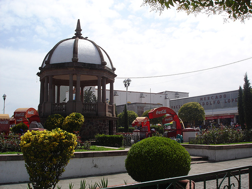 visita atlacomulco: kiosco