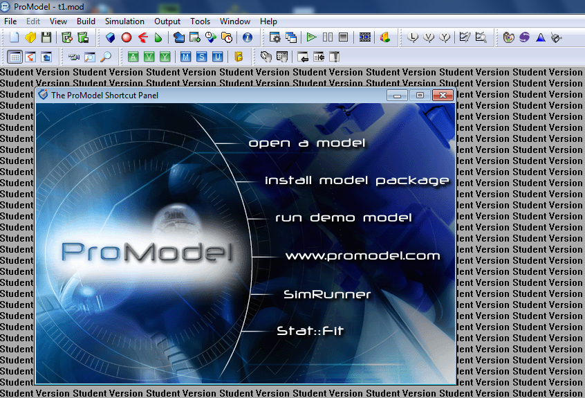 INVOPE II: MODELO A1 : EJERCICIO EN PROMODEL