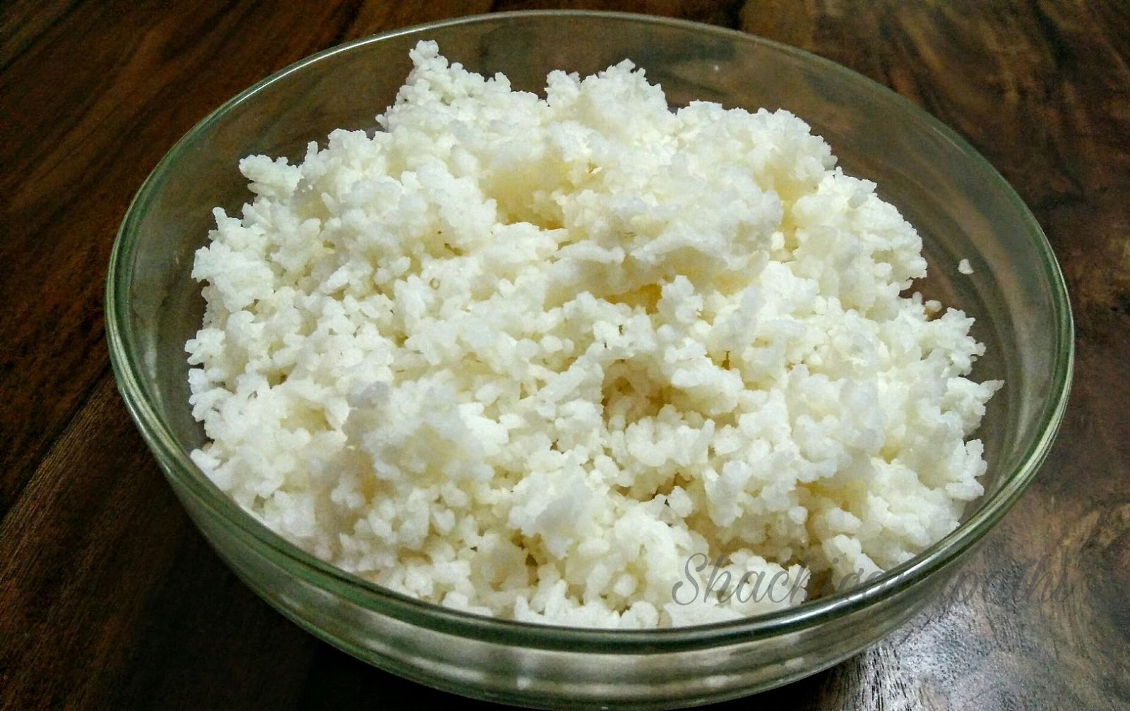 Akki Roti/Otti/Plain Rice Roti (With Cooked Rice)