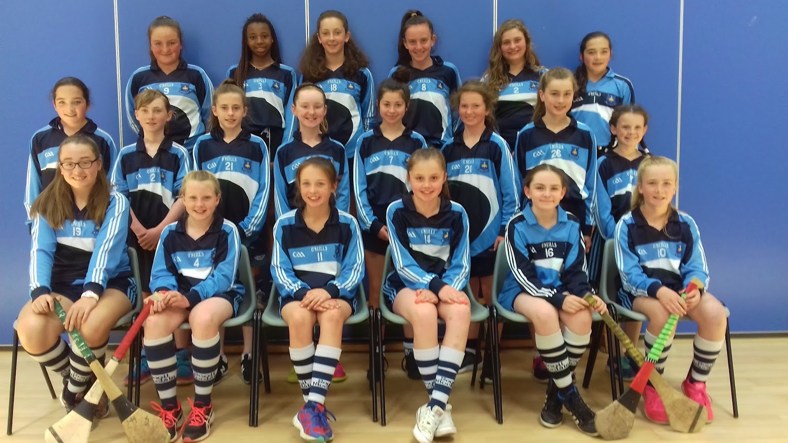 Scoil Niocláis Primary School: Camogie and Hurling Sciath na Scol Finals