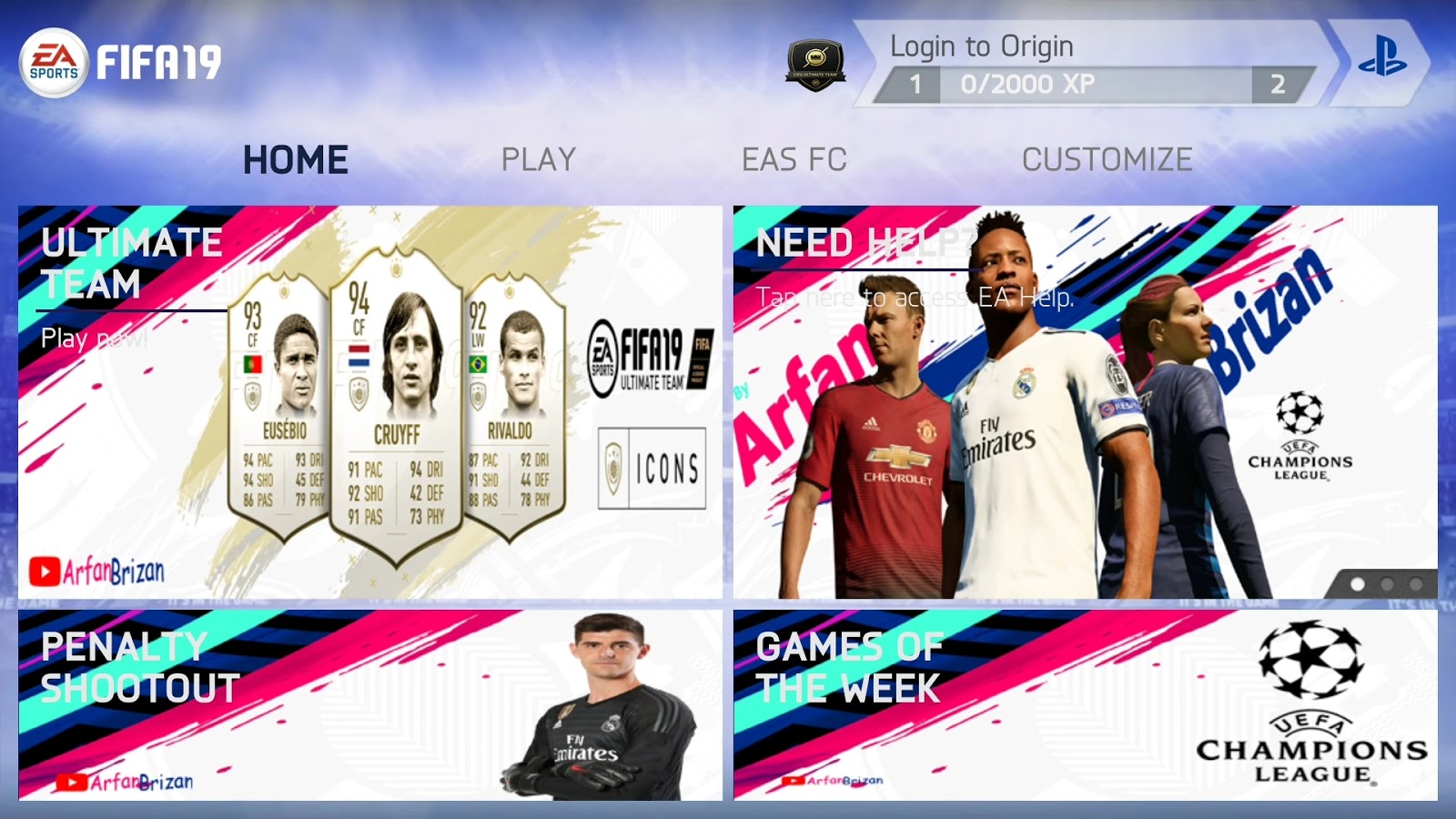 FIFA 19 Mobile Android Offline New Menu Best Graphics