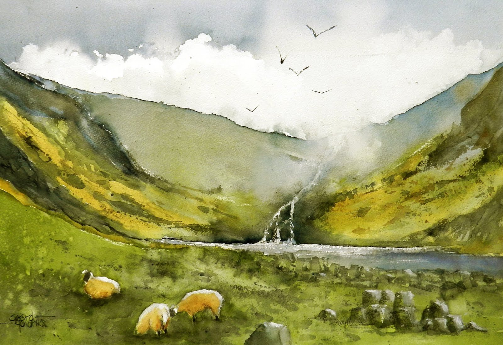 The Watercolour Log: Watercolour Paintings 40