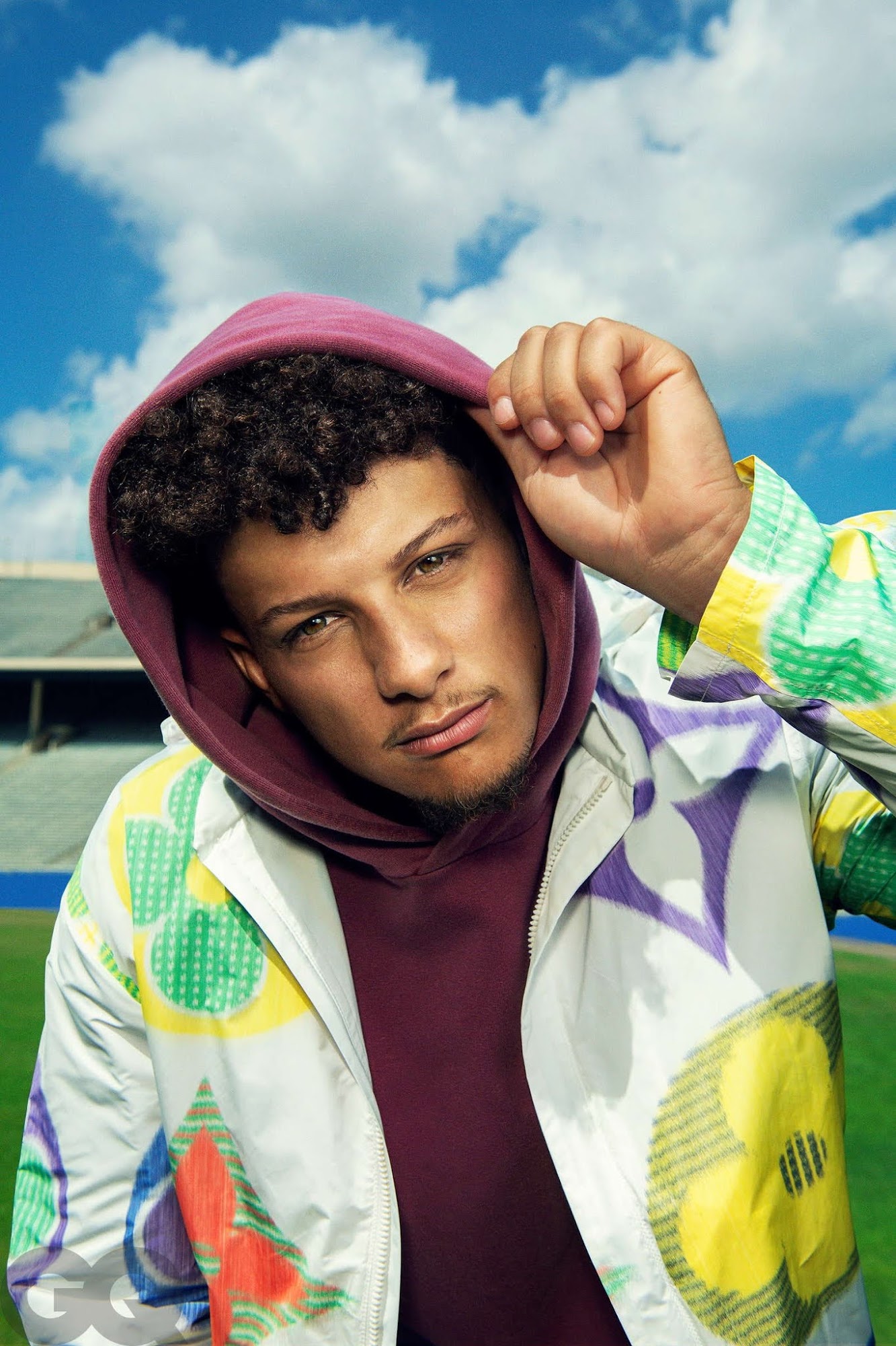 Patrick Mahomes para GQ USA Agosto 2020 por Pari Dukovic