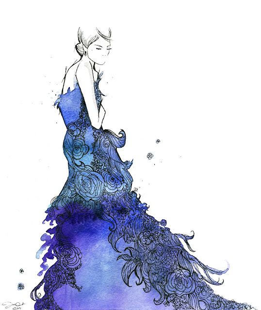FASHION VIGNETTE: >>ILLUSTRATIONS - JESSICA DURRANT
