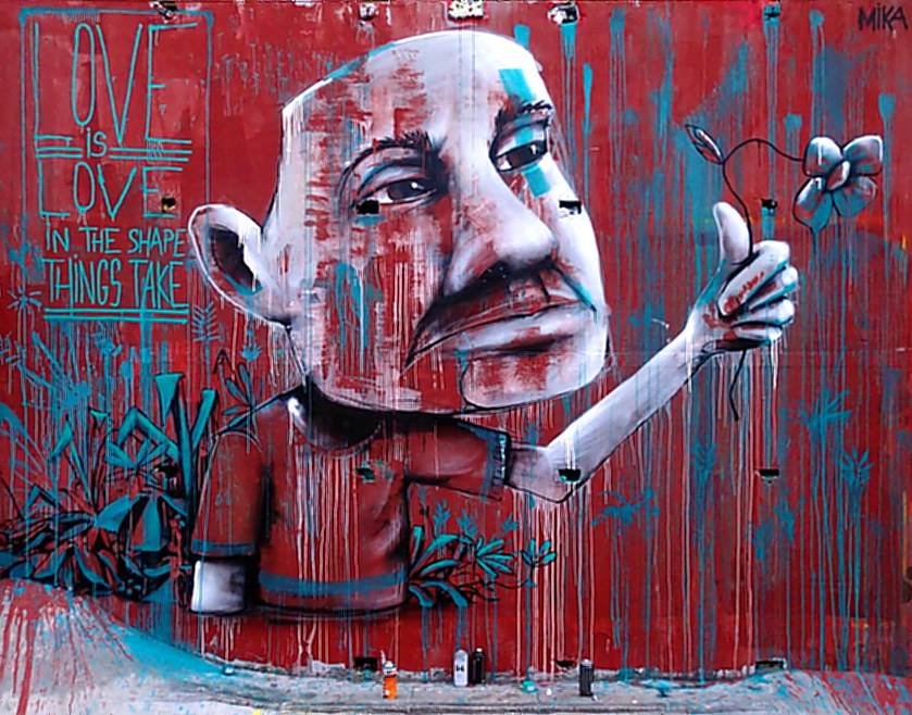 GRAFFITI COLLECTION IDEAS: Caricature Graffiti Love is Love