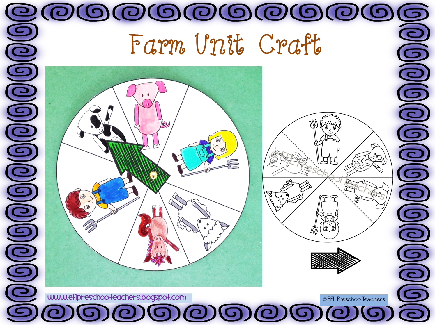 ESL/EFL Preschool Teachers: Farm Animals Theme for Preschool ELL