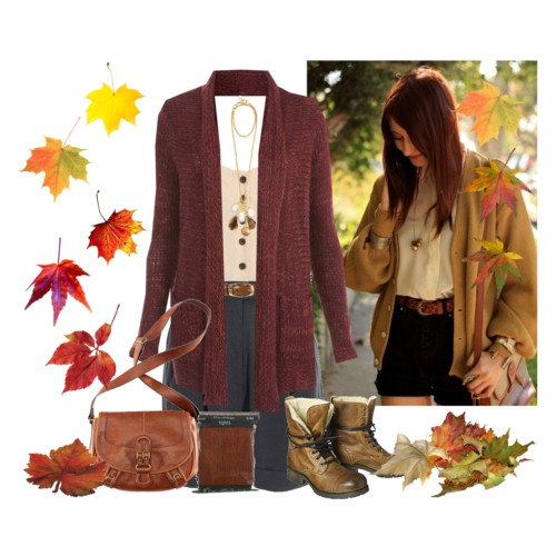Autumn Clothing ~ Autumn Crafts Picture