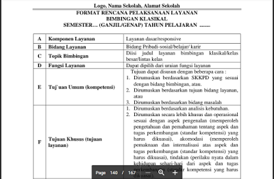 Contoh Format RPL Bimbingan Klasikal BK SMP, SMA, SMK 2017 Resmi ...