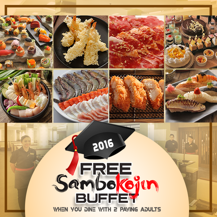 Manila Shopper: Graduation 2016 Buffet Promos & Celebration Ideas