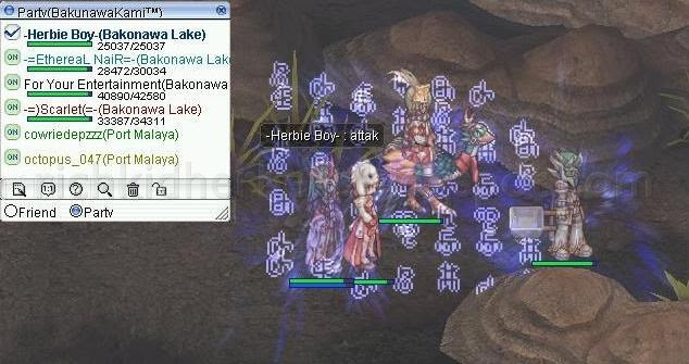 ...Rich Kid Herbert...: Bakonawa Dungeon - 1st Attempt