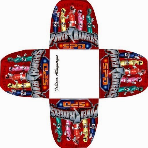 Power Rangers: Free Printable Open Boxes. - Oh My Fiesta! for Geeks