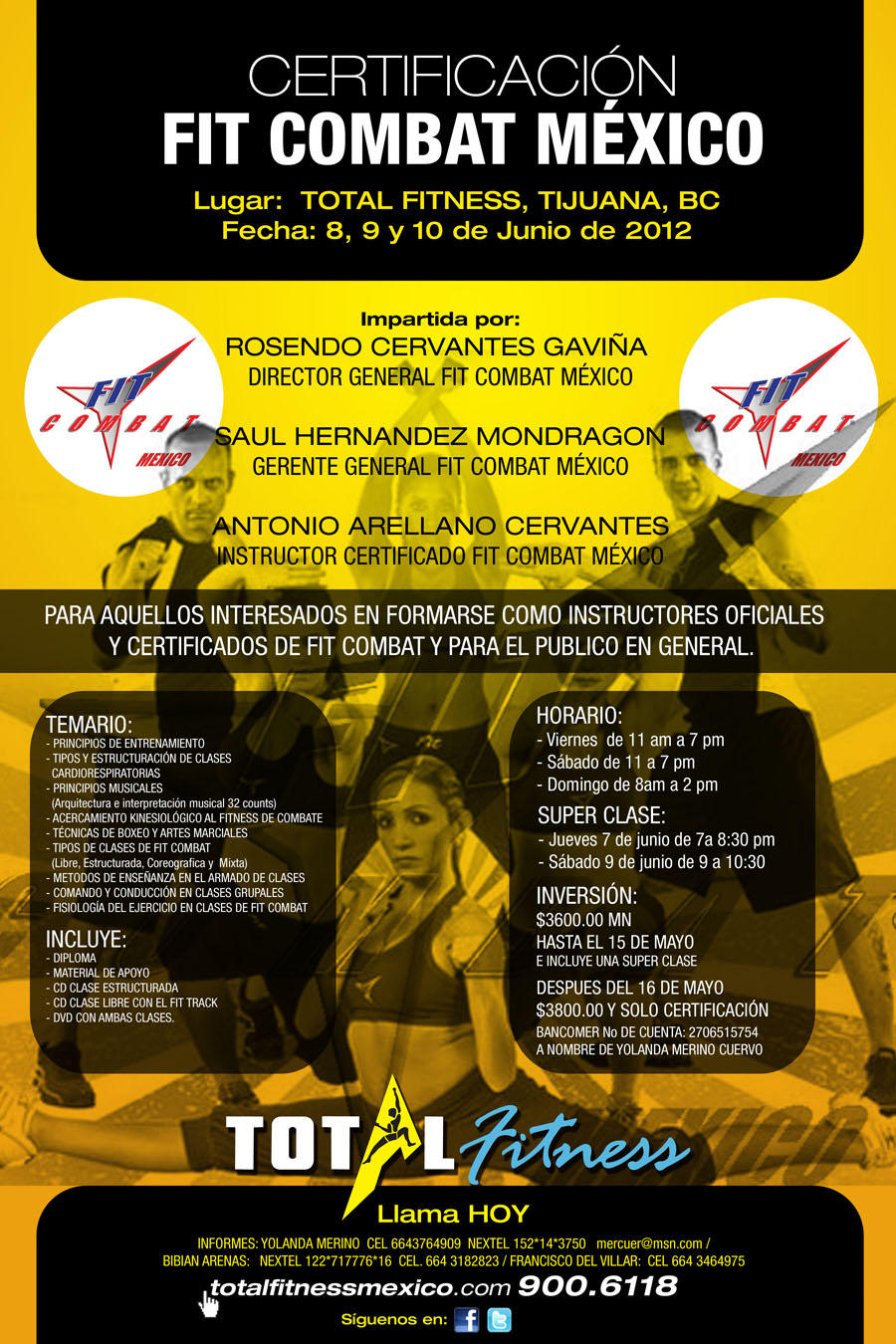 Fit Combat | Total Fitness Tijuana