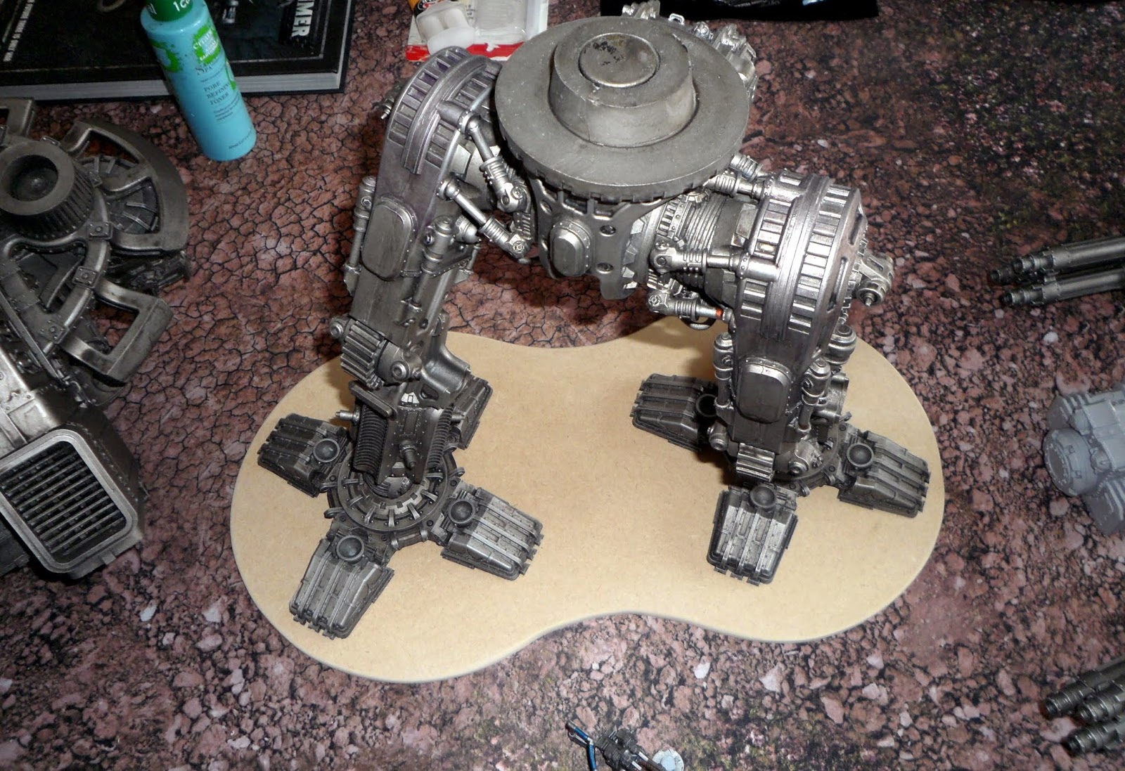 WeeMen: Legio Astorum Forge World Warlord Titan Build #17 - Re-Base