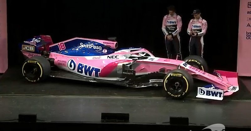 Conexión Autos: Racing Point reveló su diseño y patrocinador principal