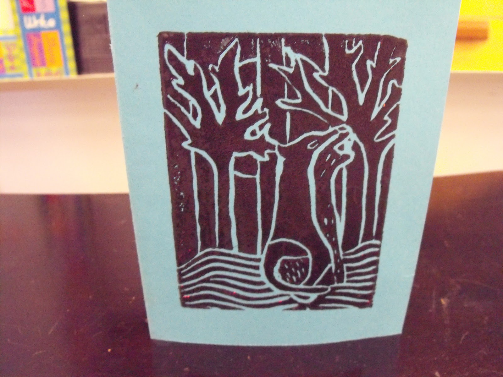 Teaching is a Gift: Lino-Block Printmaking Art Project