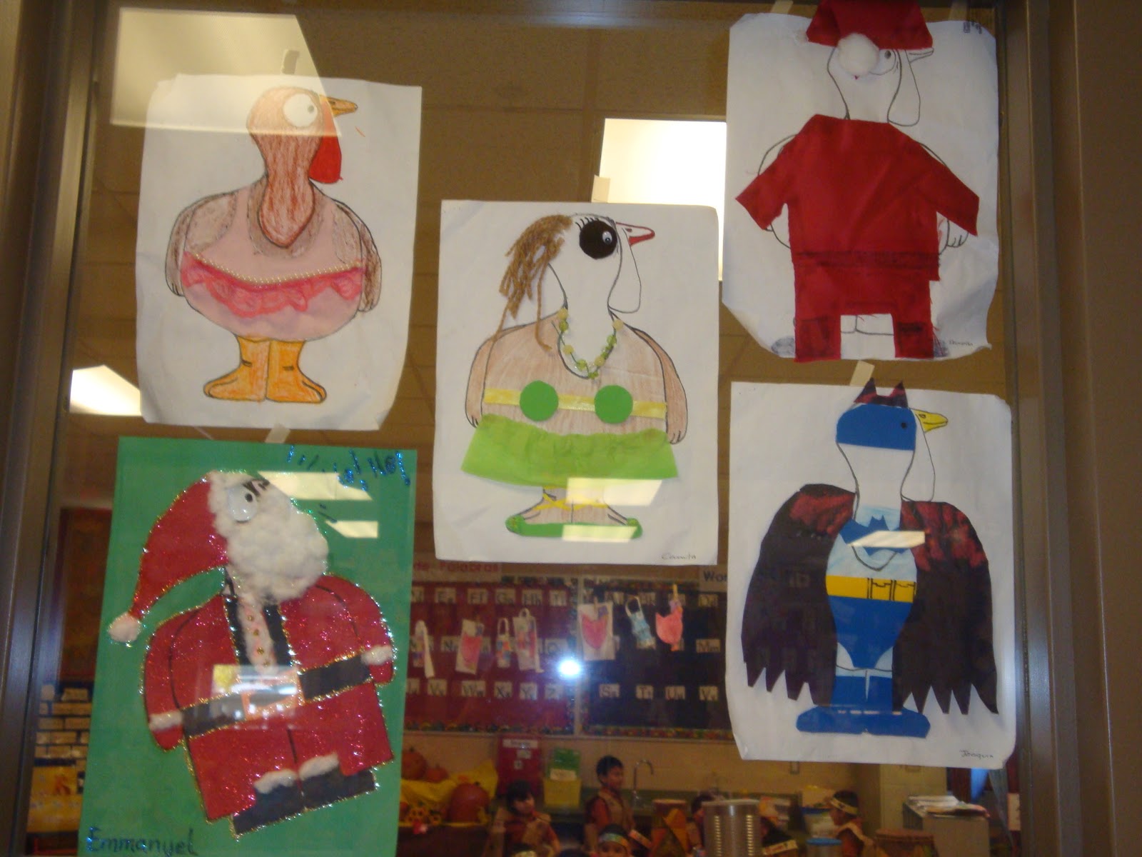 PreK--Preschool Ideas from Noey: Turkeys hiding