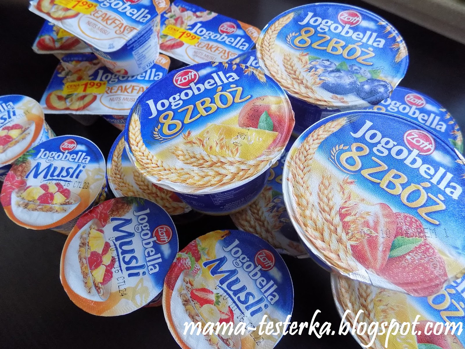 mama-testerka: Testujemy jogurty Jogobella... #porcjaradosci