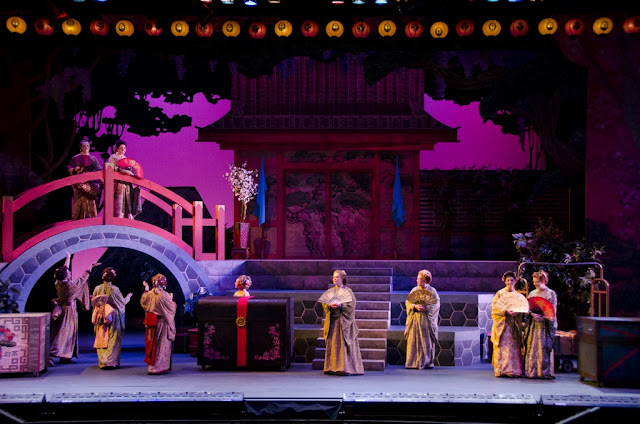 The Theatrical Designs of Gary Benson: The Mikado--Lighting Design