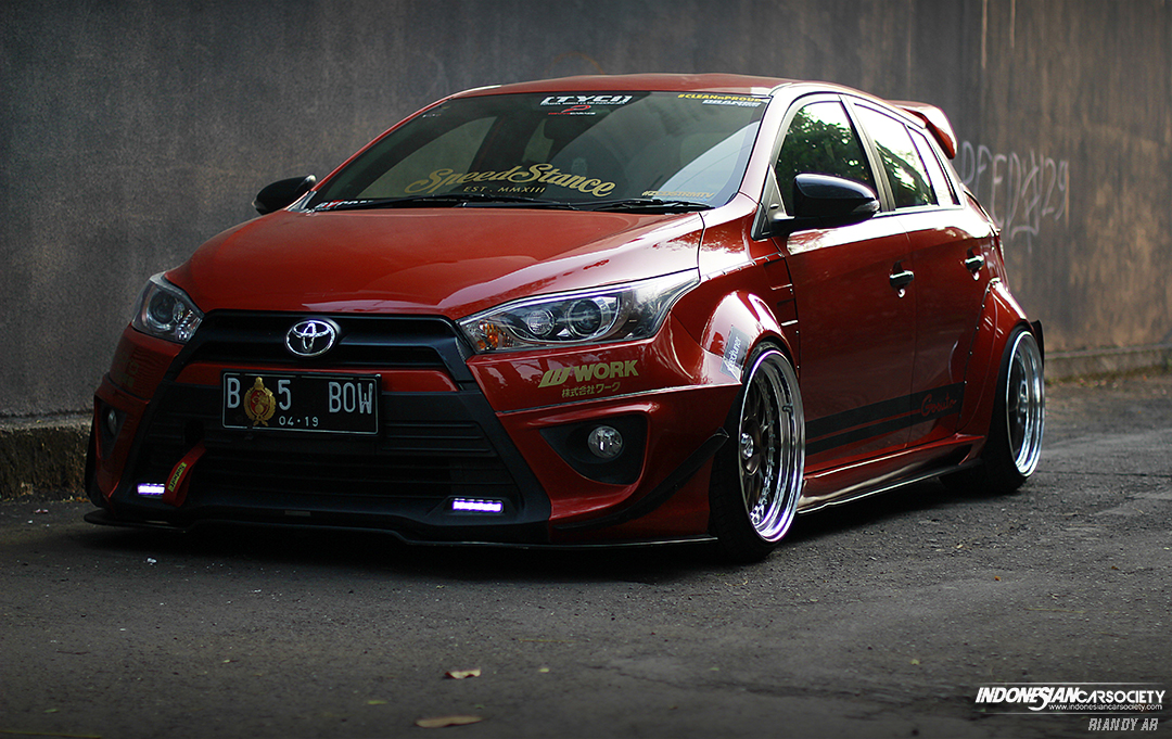 Modifikasi All New Yaris Orange Metallic Super Keren Owner ...