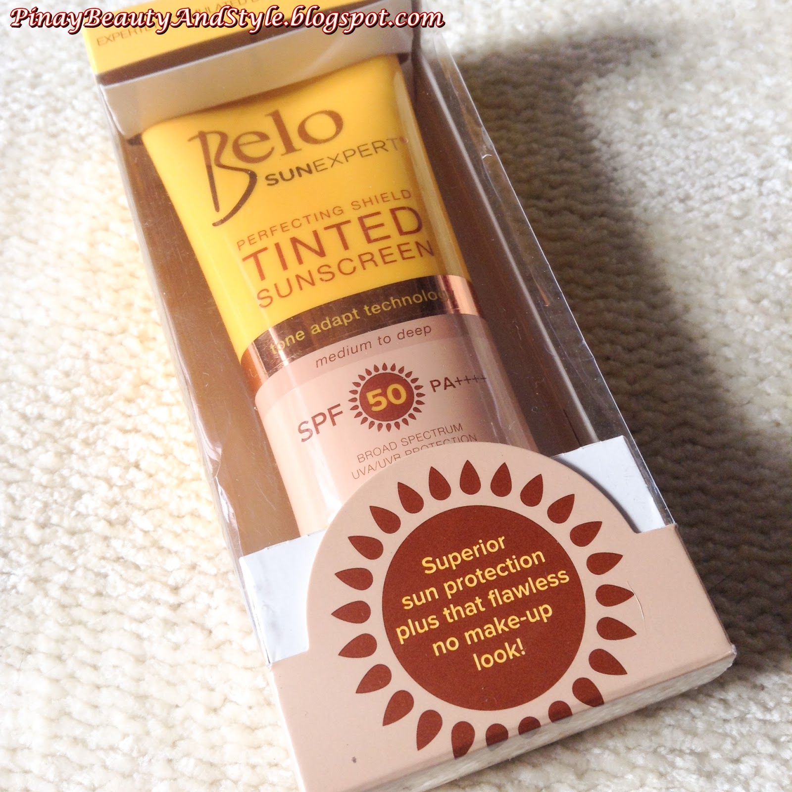 Belo SunExpert Perfecting Shield Tinted Sunscreen SPF50 and PA++++ Full ...