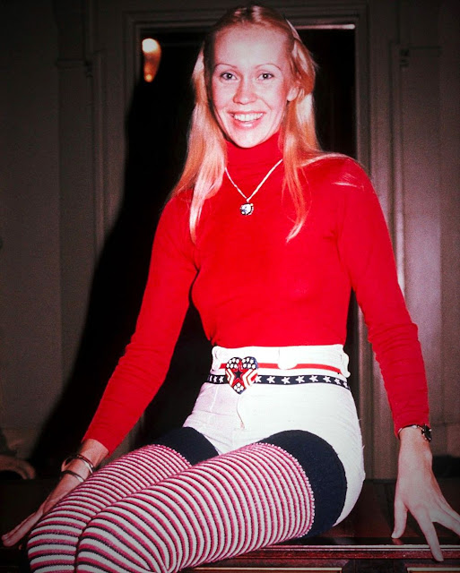 The Pretty Blonde of ABBA: 22 Beautiful Photos of Agnetha Faltskog in ...
