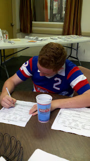 LHY: Eric Lugg is our first swimmer to sign up today!