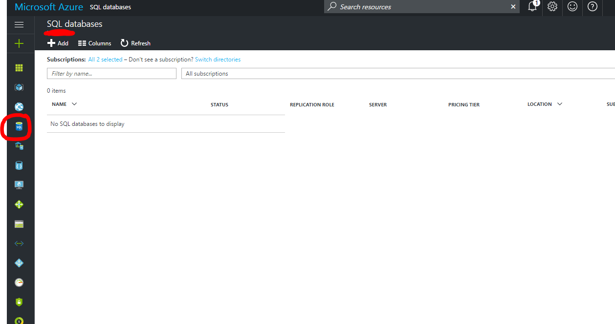 Azure SQL PaaS - first look