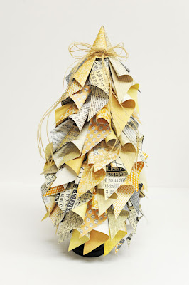Ben Franklin Crafts and Frame Shop: Vintage Paper Tree
