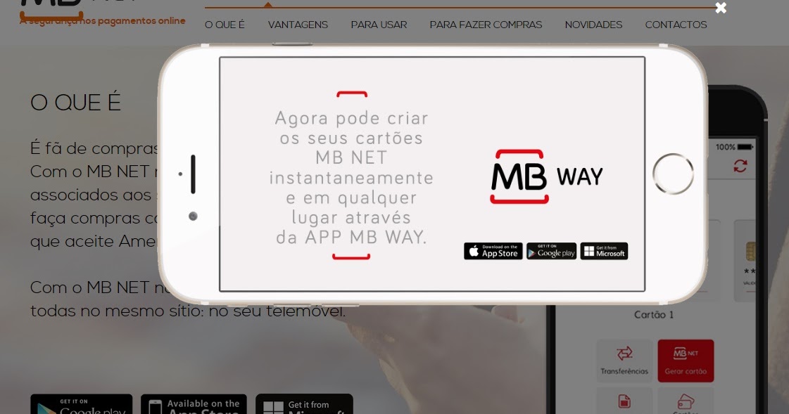 Site do MBnet deixa de gerar cartões temporários em Julho | Aberto até ...