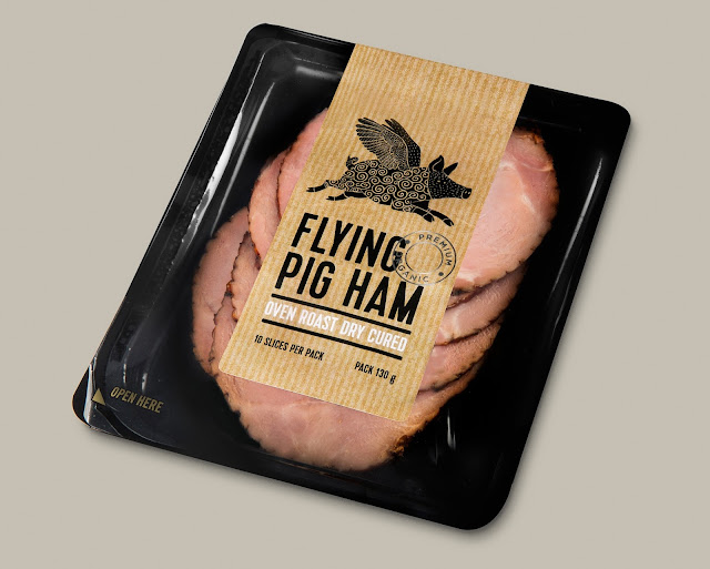 Flying Pig Ham on Packaging of the World - Creative Package Design Gallery
