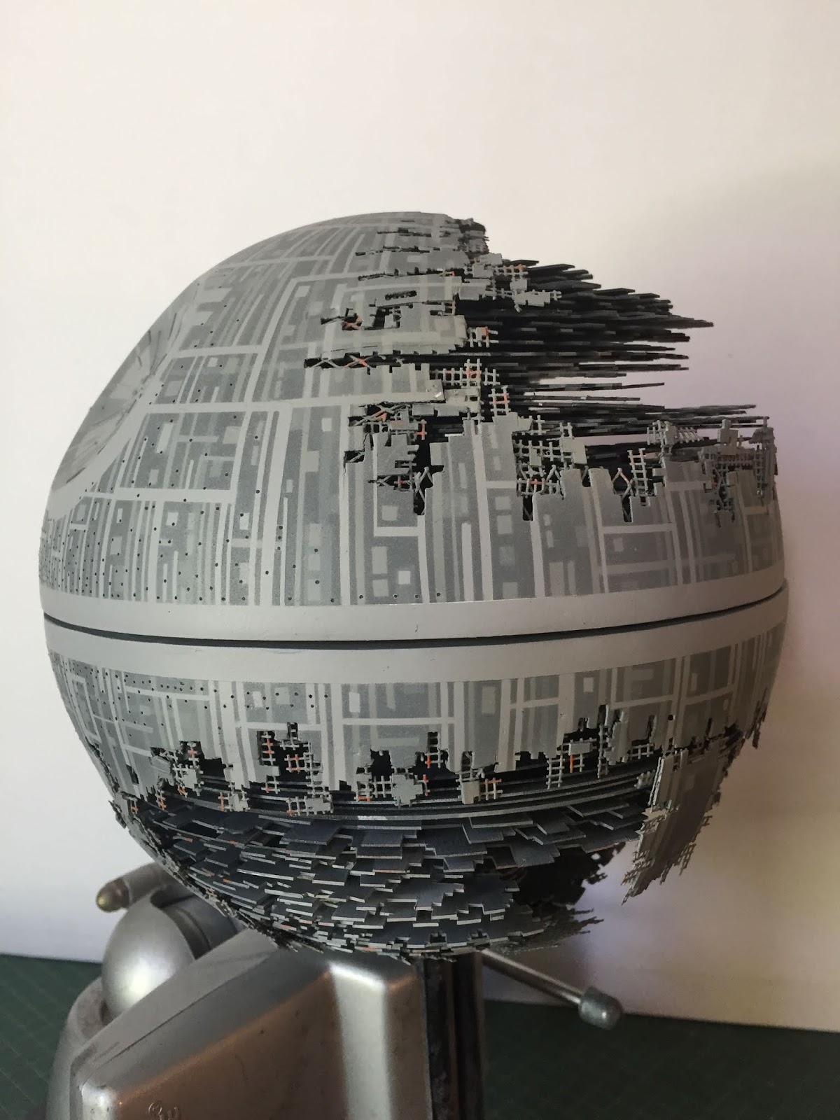 The Irate Modeler: Death Star II Scratch Build Part 4