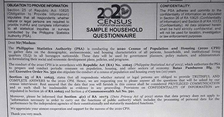 PHILIPPINE DESTINY: 2020 Philippines Census: Expats Count