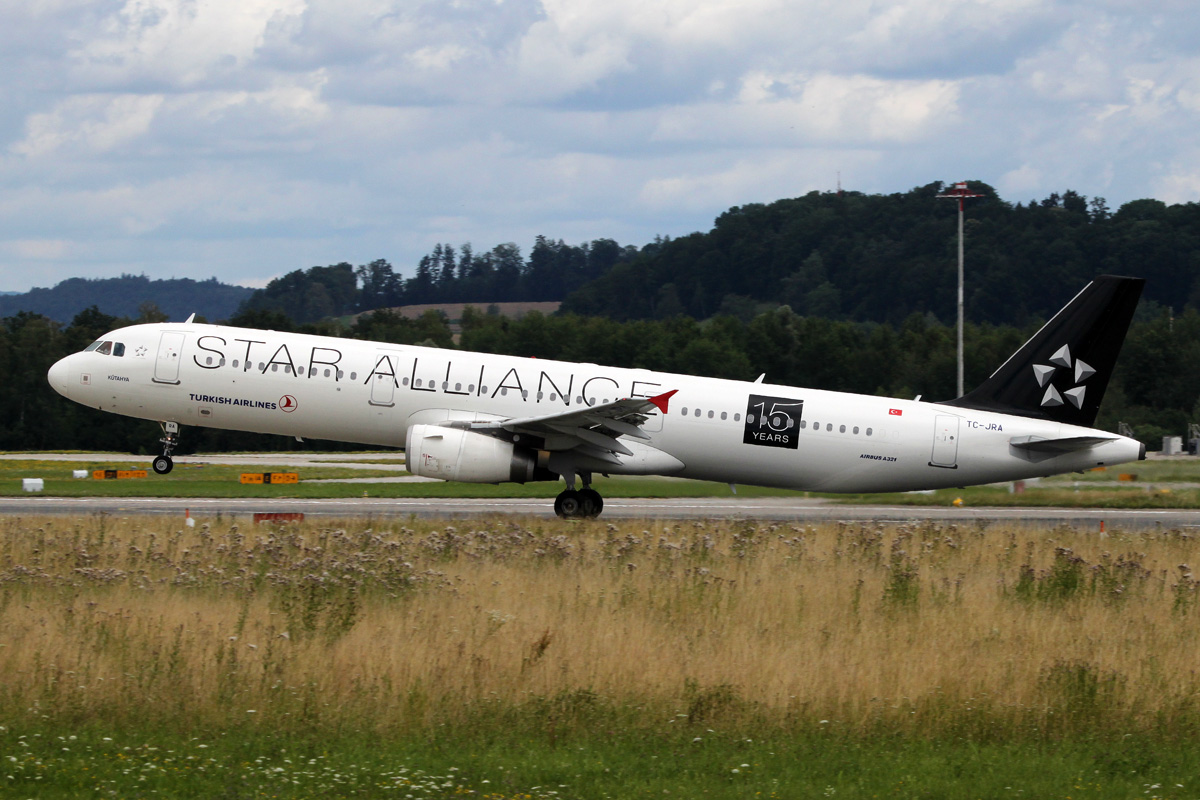 Planes and Trains - Planes 2012: TC-JRA / Airbus A321-231 / Turkish ...