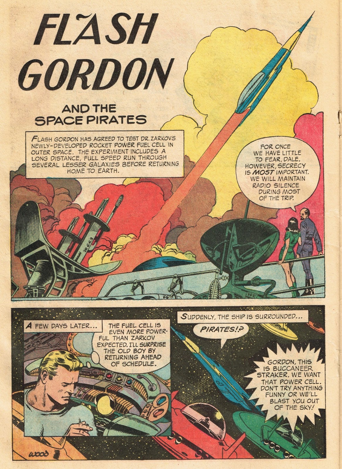 Cap'n's Comics: Flash Gordon by Wally Wood