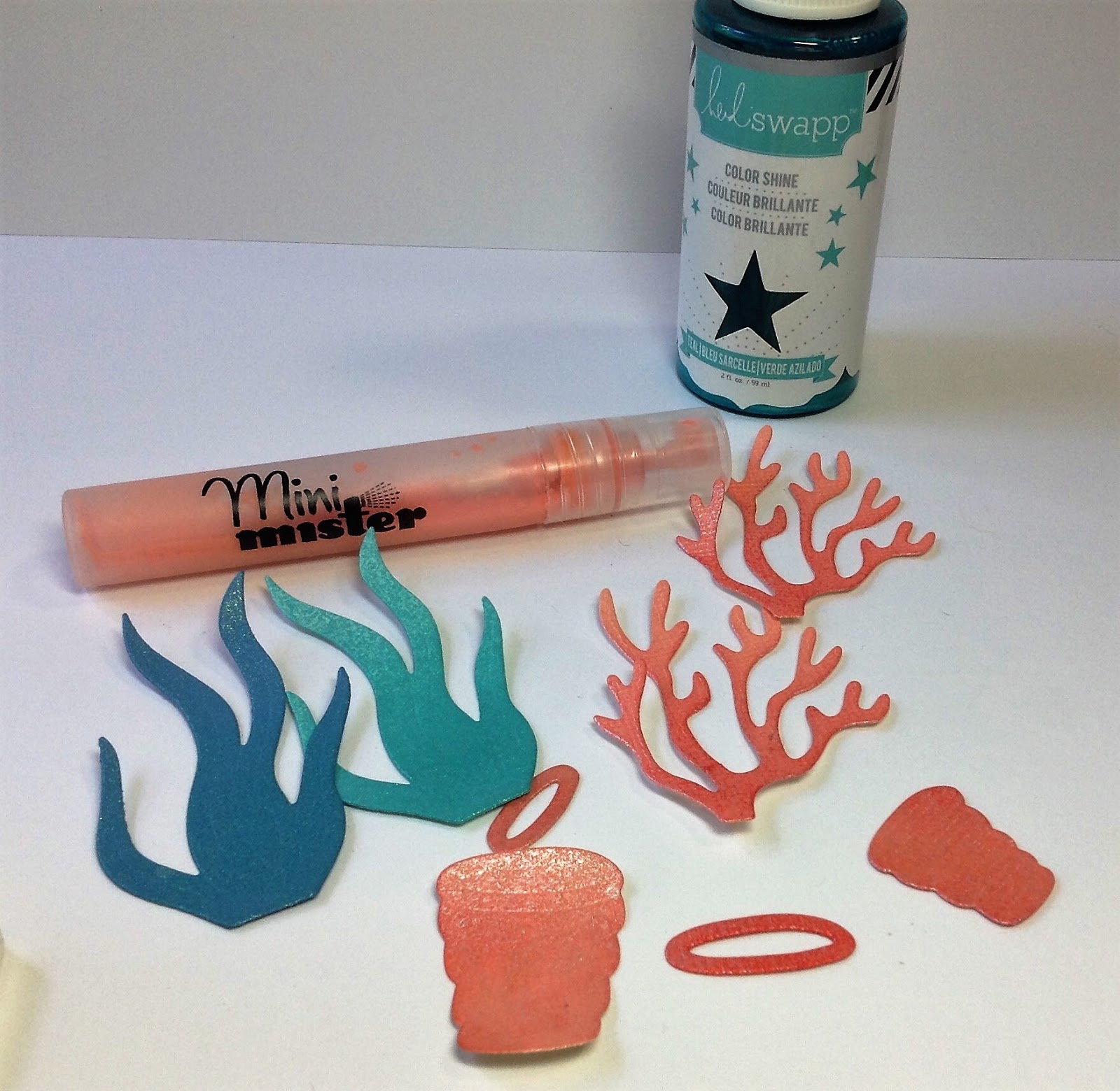 Crafting While I Wait: Dies R Us ~ More Under The Sea Inspiration