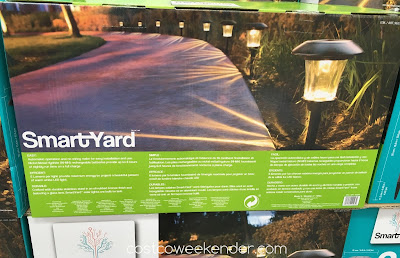 SmartYard LED Solar Pathway Lights model 10193 (8 pack) | Costco Weekender