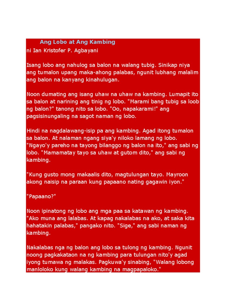 ang mataba at payat na usa - philippin news collections