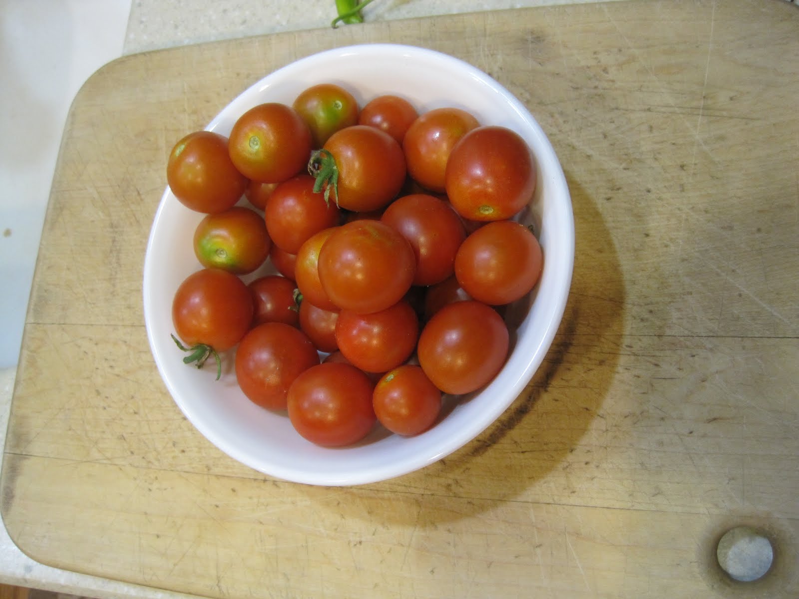 Growing Our Own: Enough Calories for a Year: Melon !!!! Tomatoes and Pepper