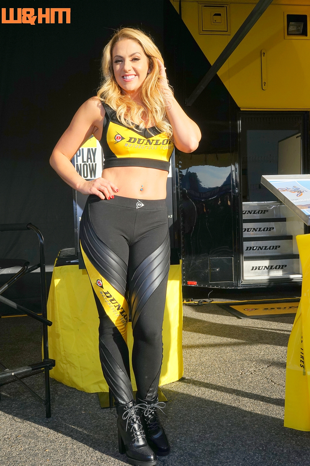 Always a Sunny Day with Courtney Day, Dunlop Model at 2020 Supercross ...